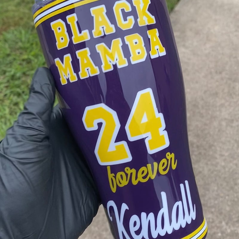 Kobe Bryant Tumbler - Etsy