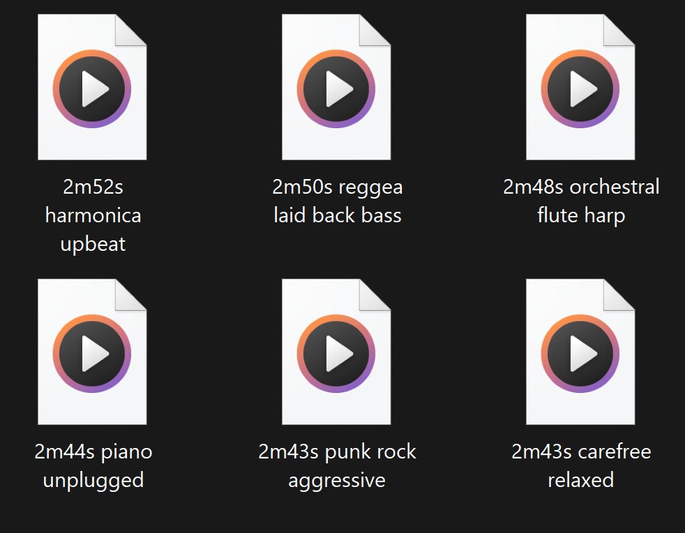 25 Royalty-free Music Loops Pack 3. MP3 Music. Music for Projects Music ...