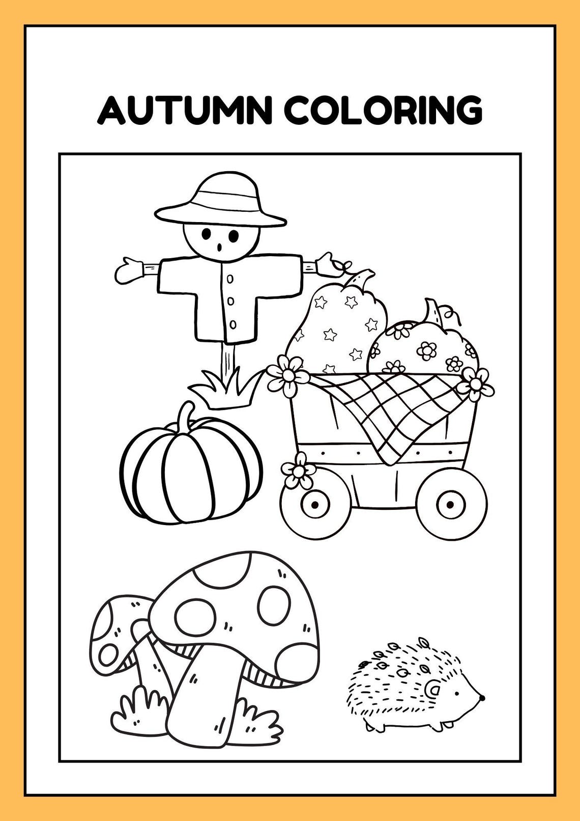 Autumn-themed ESL Kids Printables – Fun & Educational Worksheets for ...
