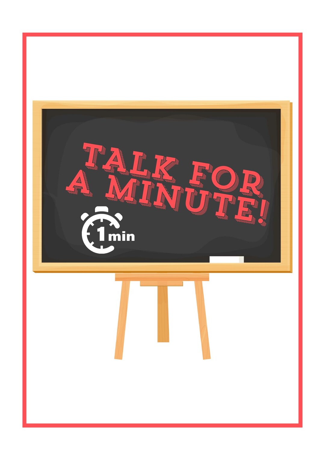 Autumn Talk for a Minute Cards - Etsy