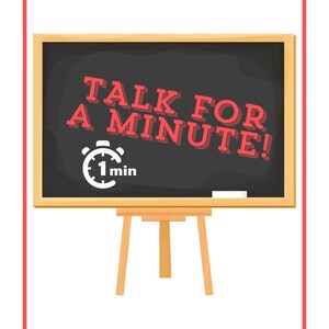 Autumn Talk for a Minute Cards - Etsy