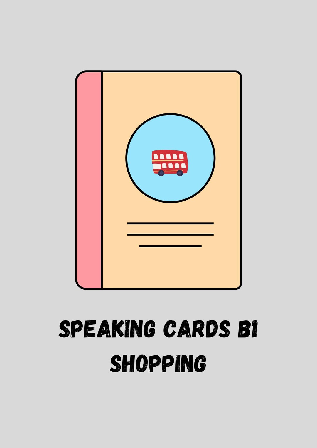 Conversation Speaking Cards B1 - Shopping – Perfect for Language ...
