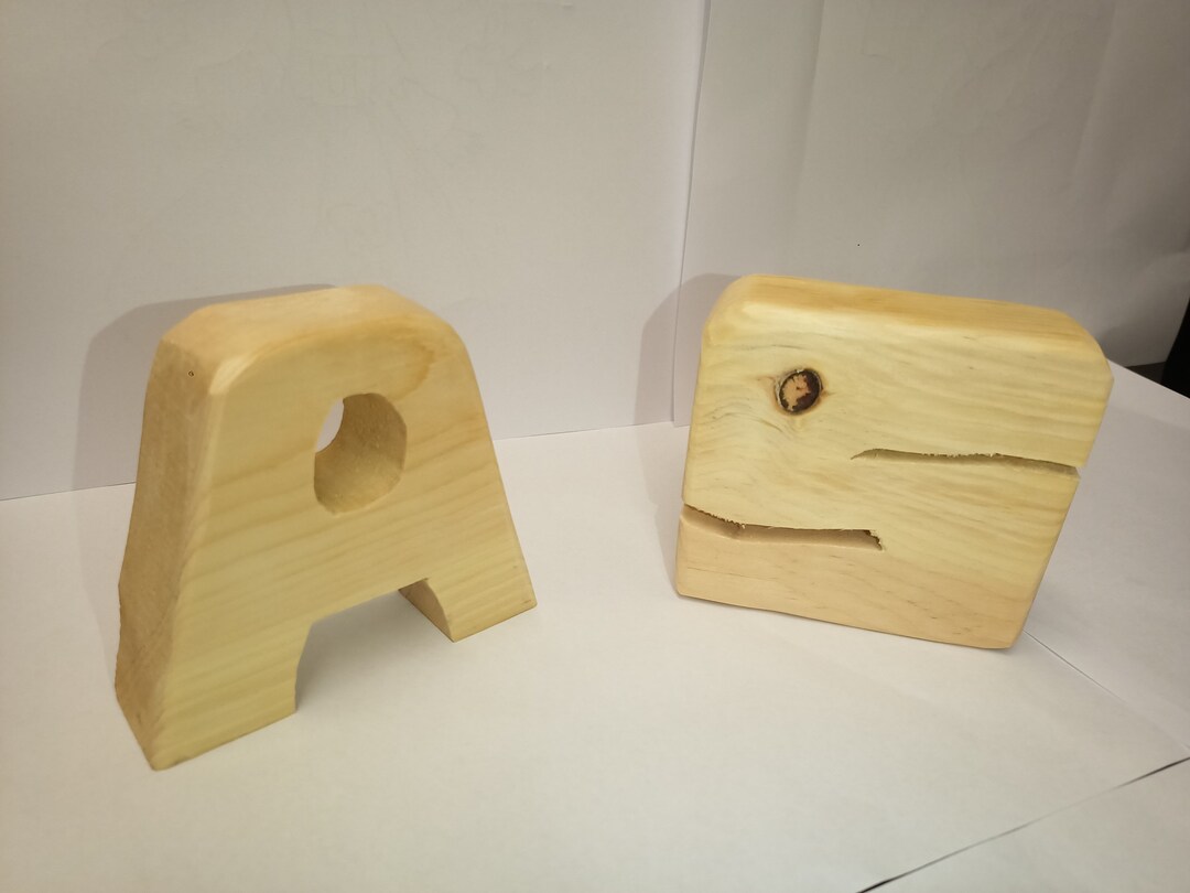 Pine Letters and Numbers - Etsy