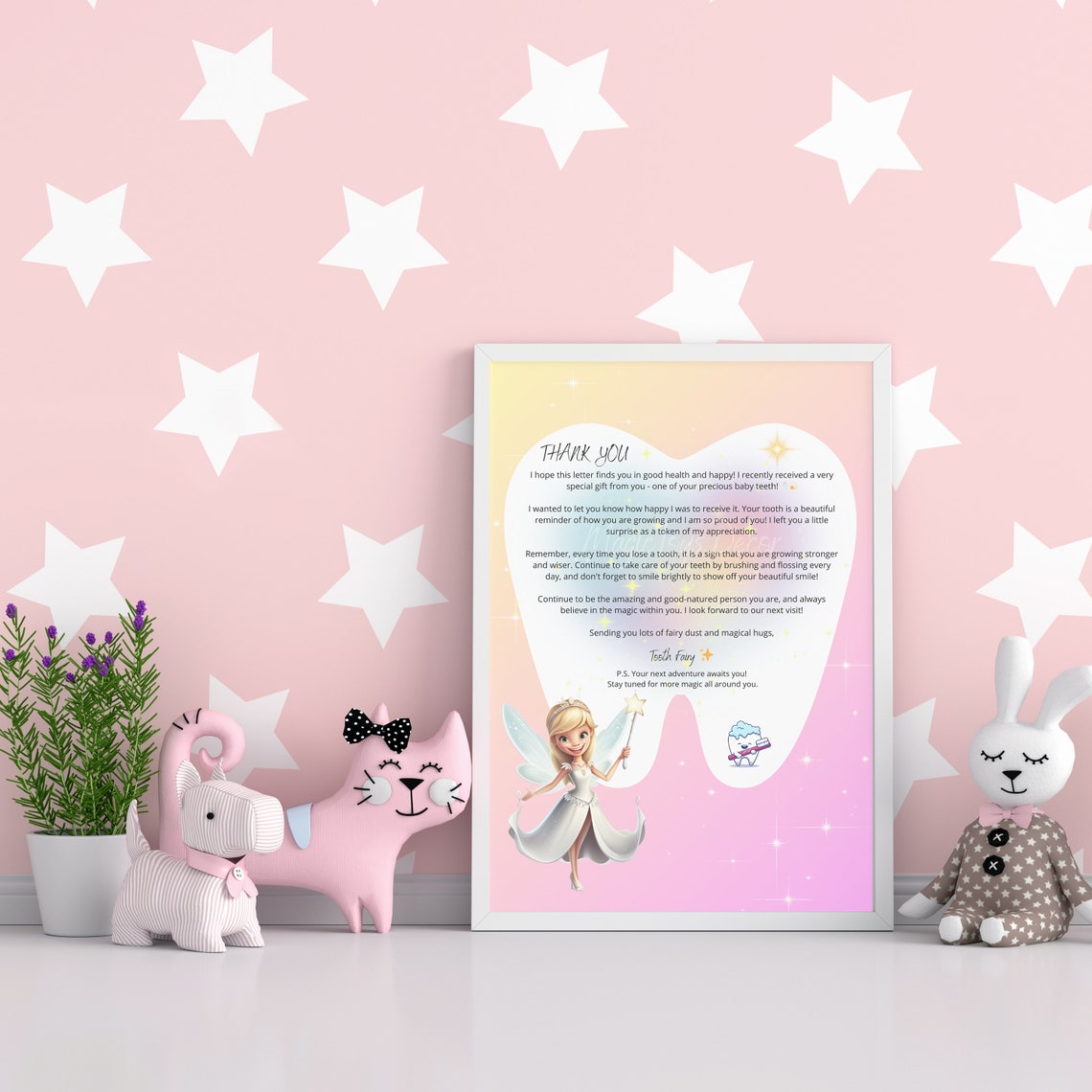 Tooth Fairy Letter, Tooth Fairy Gift, Tooth Fairy Note, Tooth Fairy ...