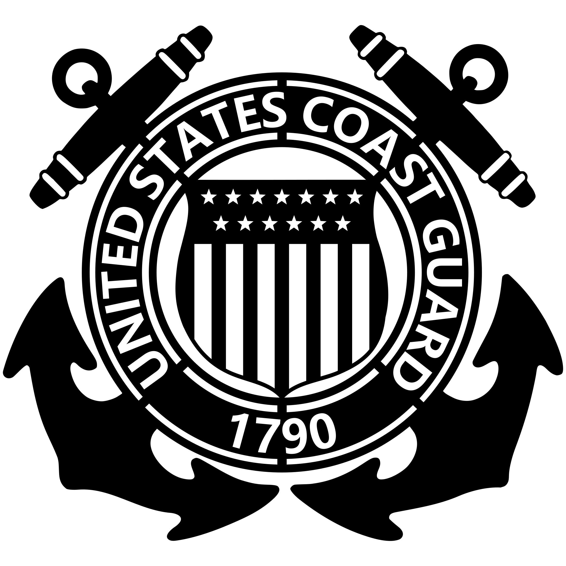 US Coast Guard Digital Download, Svg + Png + Dxf Files - Etsy