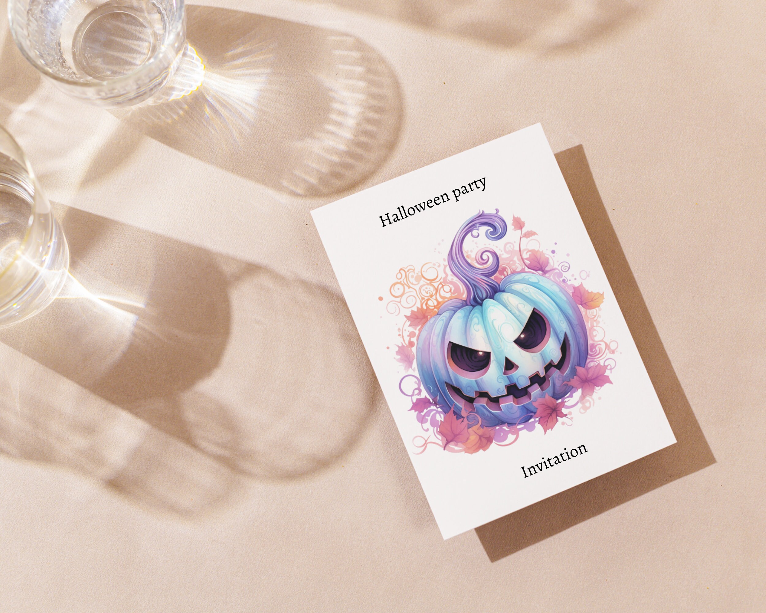 20 Spooky Pastel Halloween Clipart Bundle Transparant Pngs - Etsy