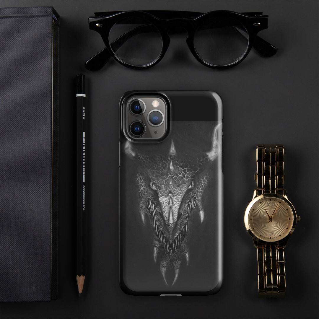 Dragon Phonse Case, Black - Etsy