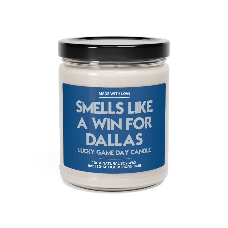 Dallas Mavericks Smells Like A Win for Dallas Basketball Candle Perfect ...