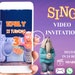 Sing Movie Video Invitation, Sing Birthday Party Video Invitation, Sing ...