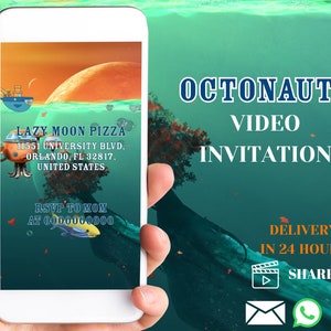 Octonauts Birthday Video Invitation, Octonauts Video Invitation ...