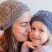 Knitting Pattern (PDF) - Winter Storm Hat - Two Color Matching Hats for ...