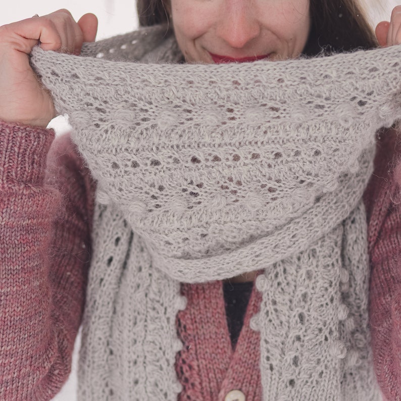 Knitting Pattern PDF Winter Wheat Scarf Customizable Knitting Pattern ...