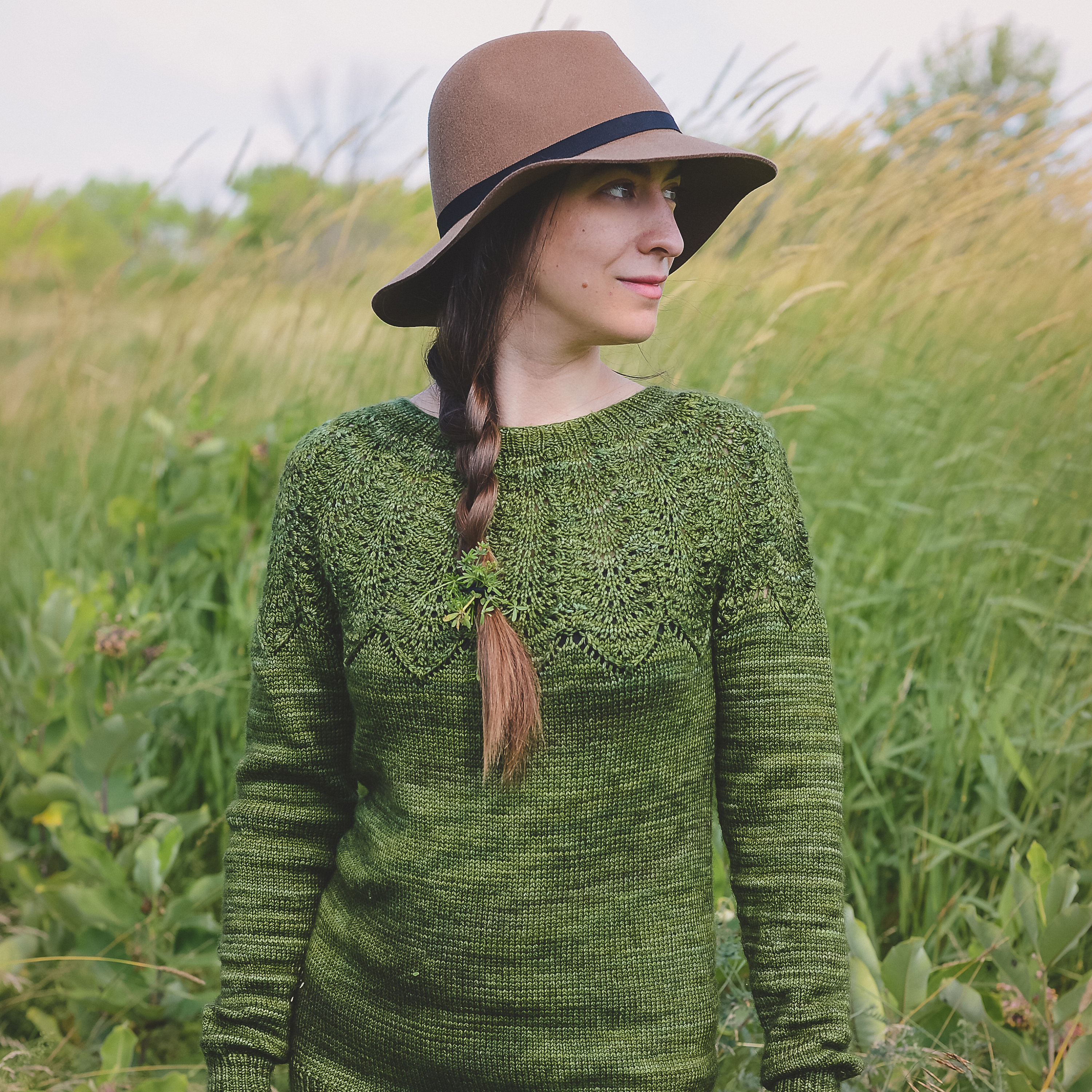 Knitting Pattern (PDF) - Pine Cone Sweater - Knitting Pattern for a ...