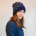 Knitting Pattern (PDF) - Winter Storm Hat - Two Color Matching Hats for ...