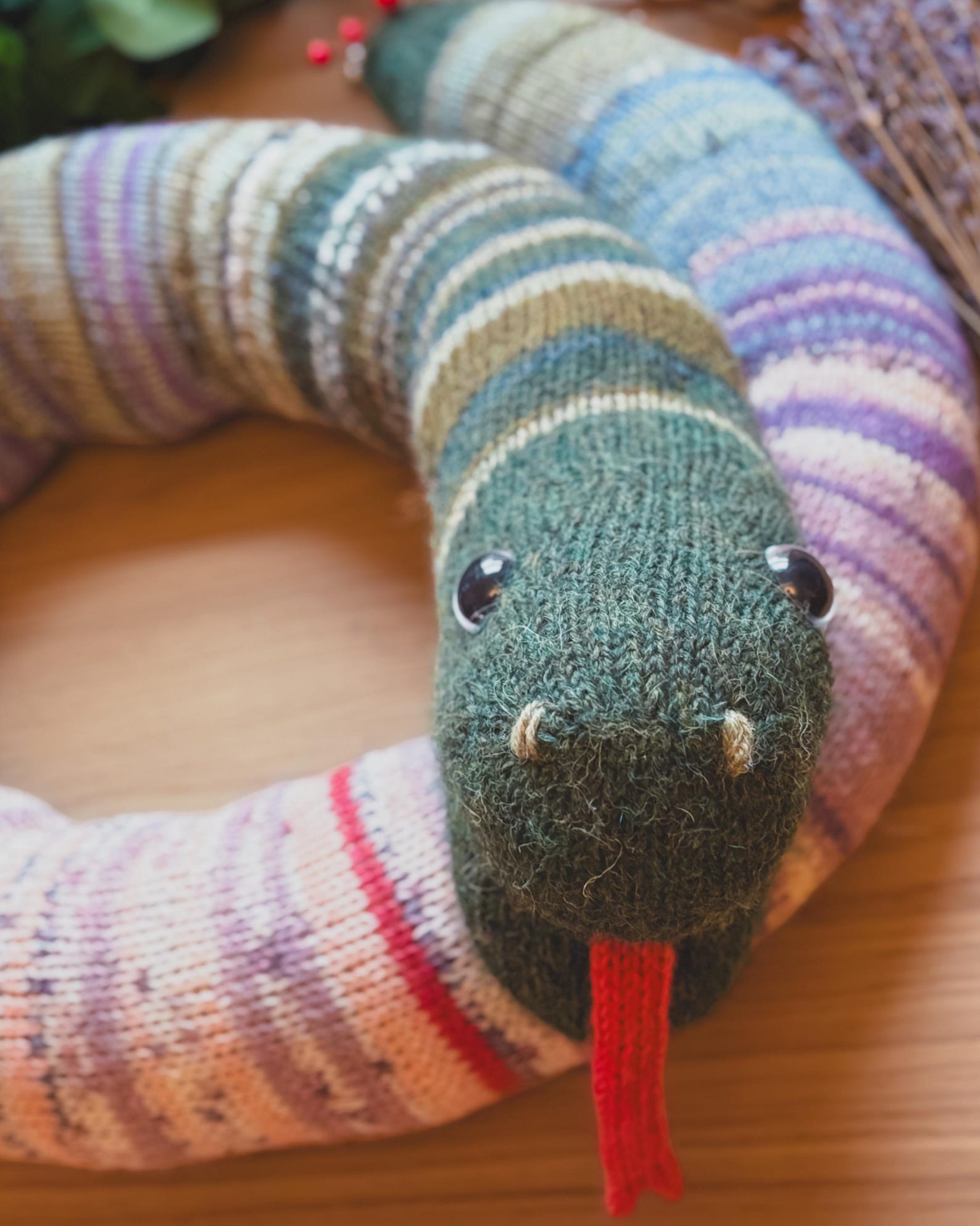 Temperature Snake Knitting Pattern: Year-long Fun, Daily Project ...
