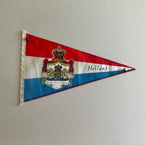 Holland Vintage Pennant Flag - Etsy
