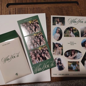 Official Twice With You-th Mini Album, Forever Version, Opened, POB - Etsy