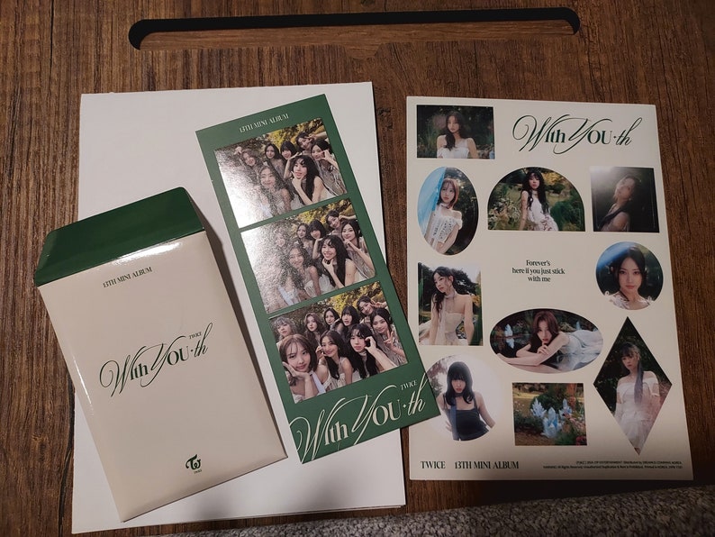 Official Twice With You-th Mini Album, Forever Version, Opened, POB - Etsy