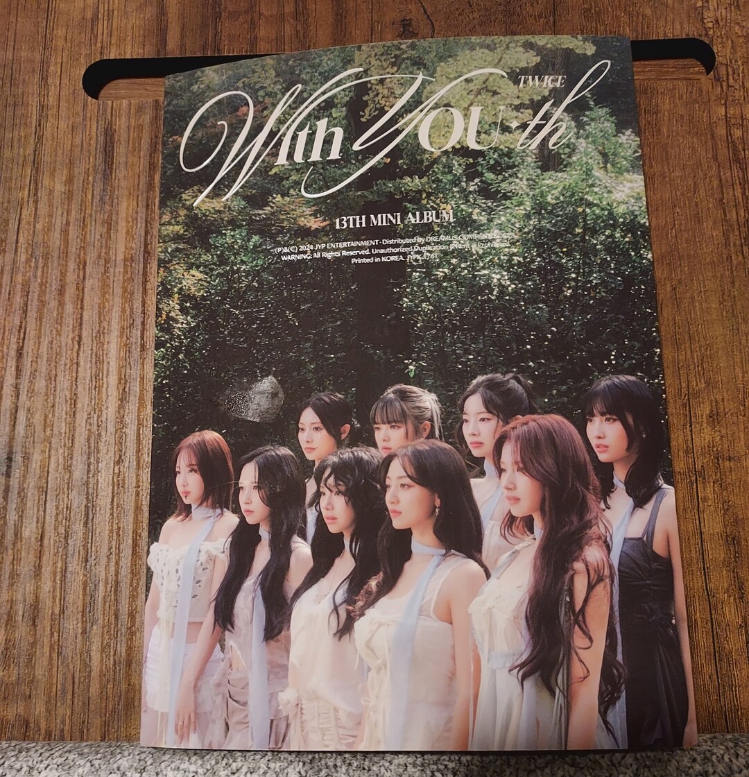 Official Twice With You-th Mini Album, Forever Version, Opened, POB - Etsy