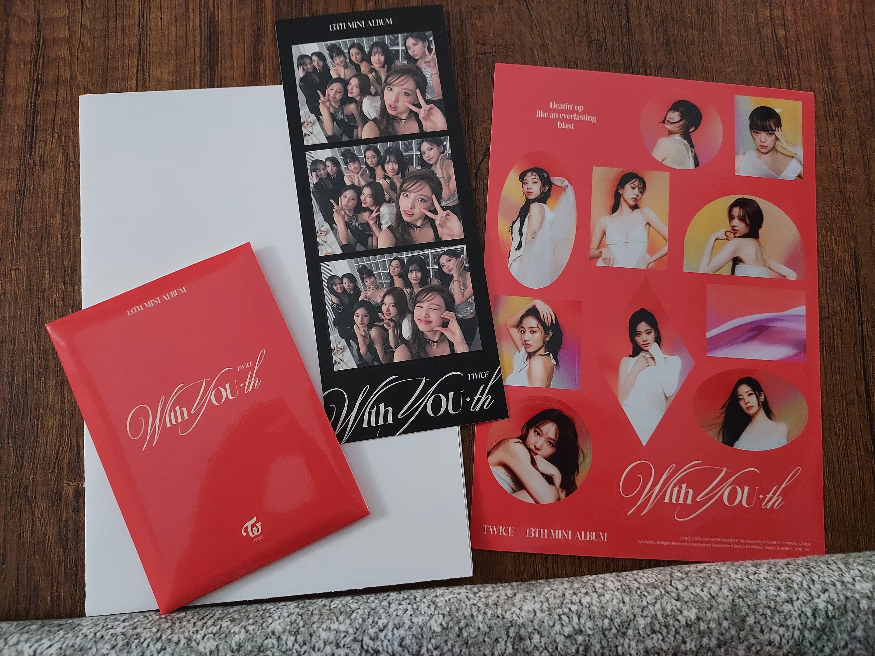 Official Twice With You-th Mini Album, Blast Version, Opened, POB - Etsy