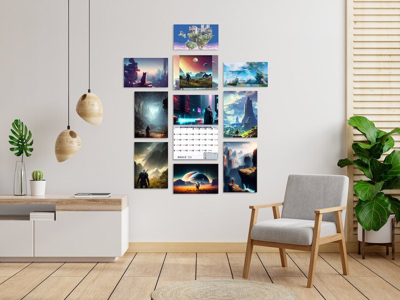 The Ultimate Art Calendar - Etsy