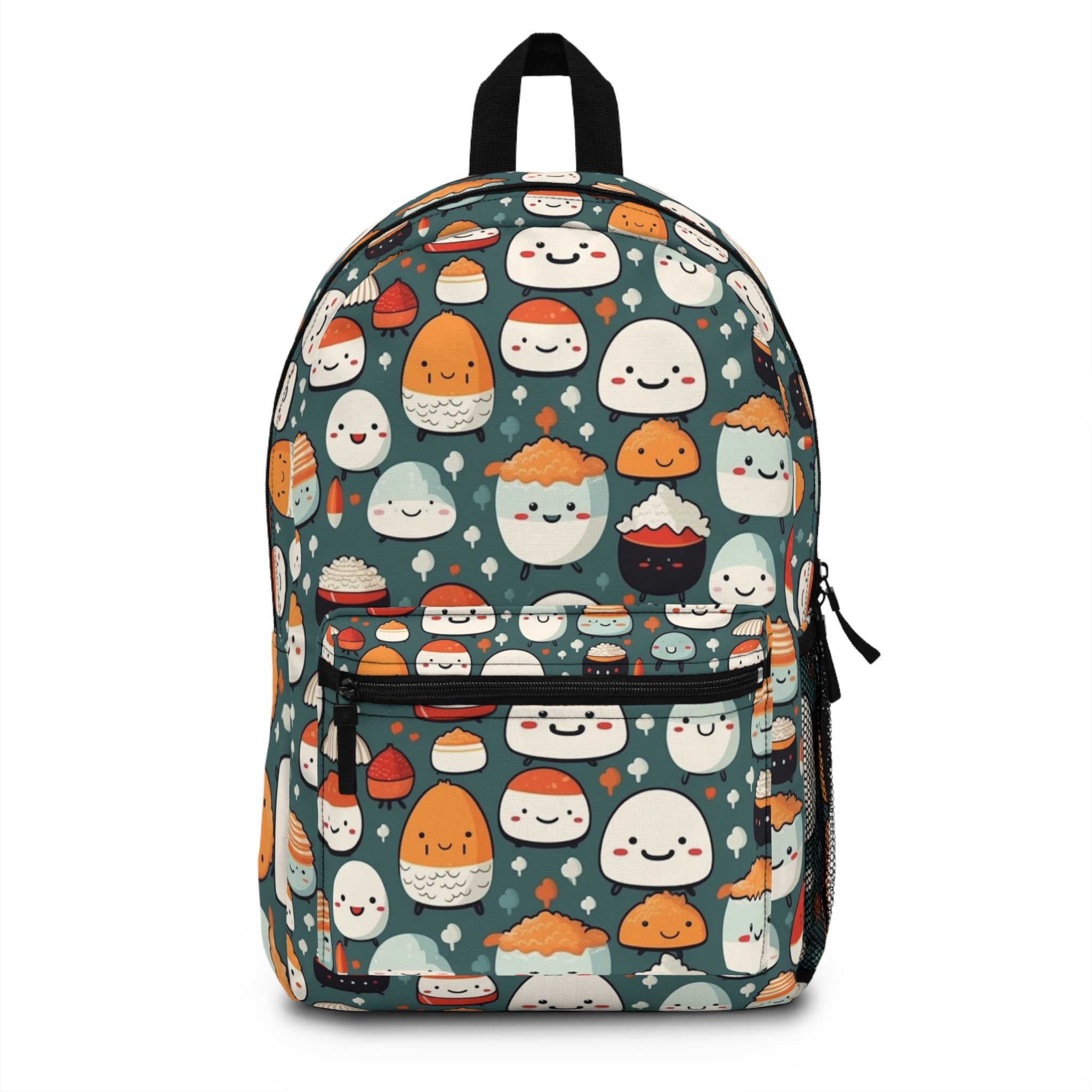 Cartoon Sushi Backpack Whimsical Sushi Delight Carry Your Love for ...
