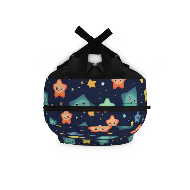 Artistic Cartoon Stars Backpack: Fun and Functional Paper Mario ...