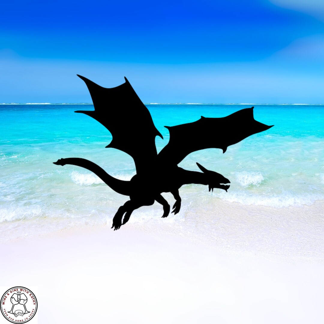 Dragon Flying Decal, Dragon Decal Car Decal, Wall Decal, Indoor/outdoor ...