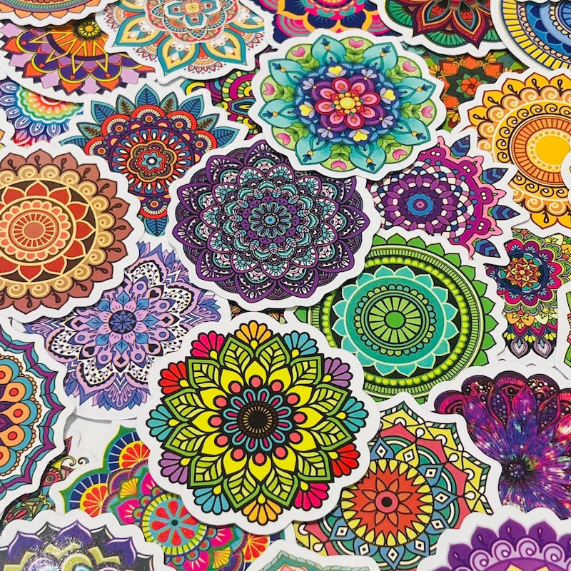 Mandala Decal - Etsy