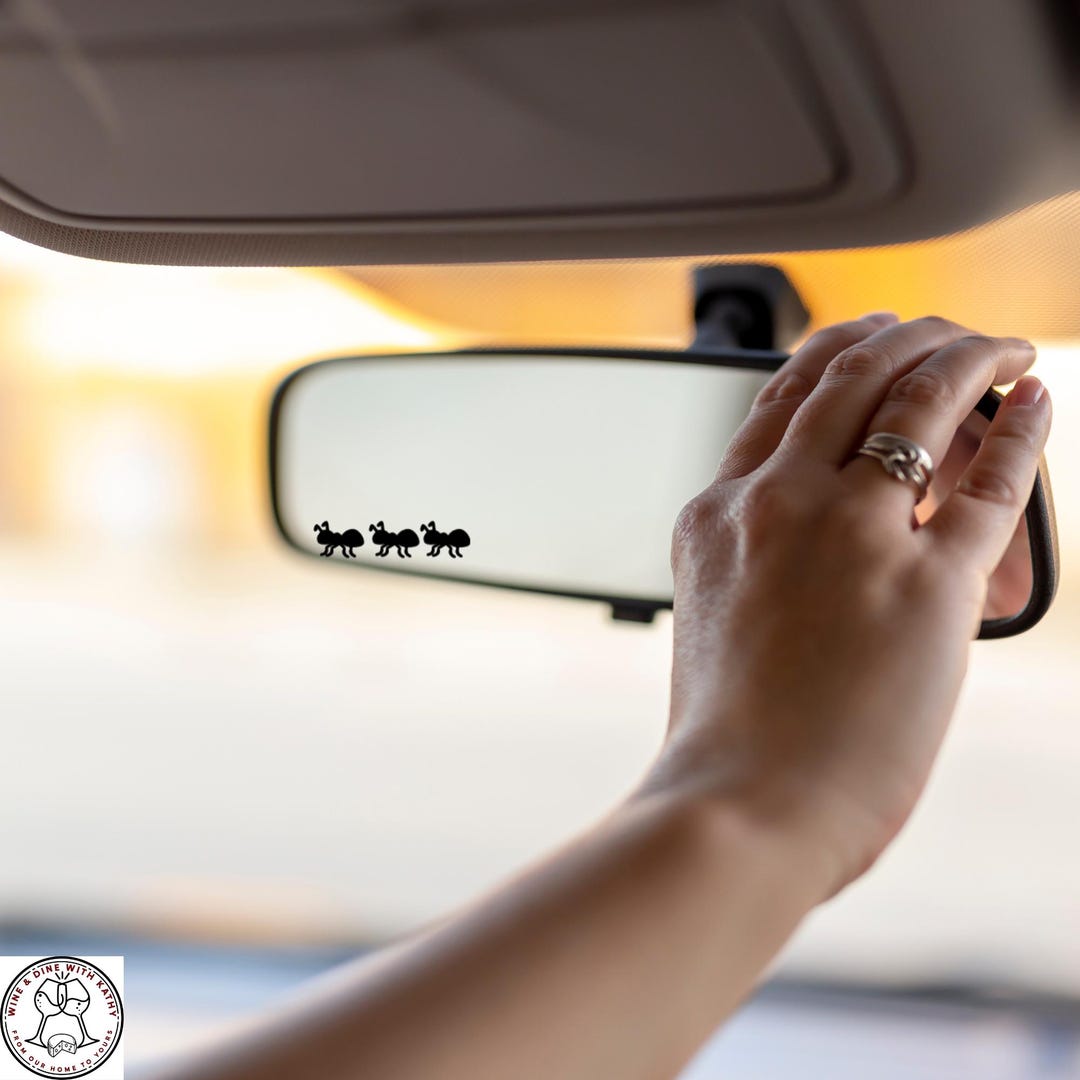 Marching Ants Mini Decal, Ant Colony, Rearview Mirror Decal, Mini Decal ...