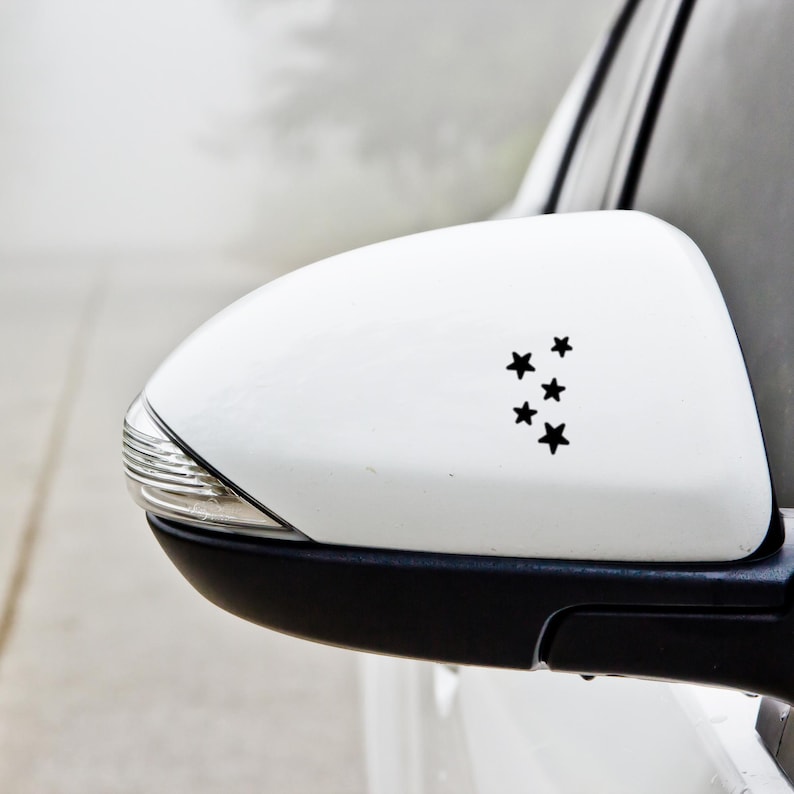 Stars Mini Decal, Stargazing Decal, Rearview Mirror Decal, Mini Decal ...