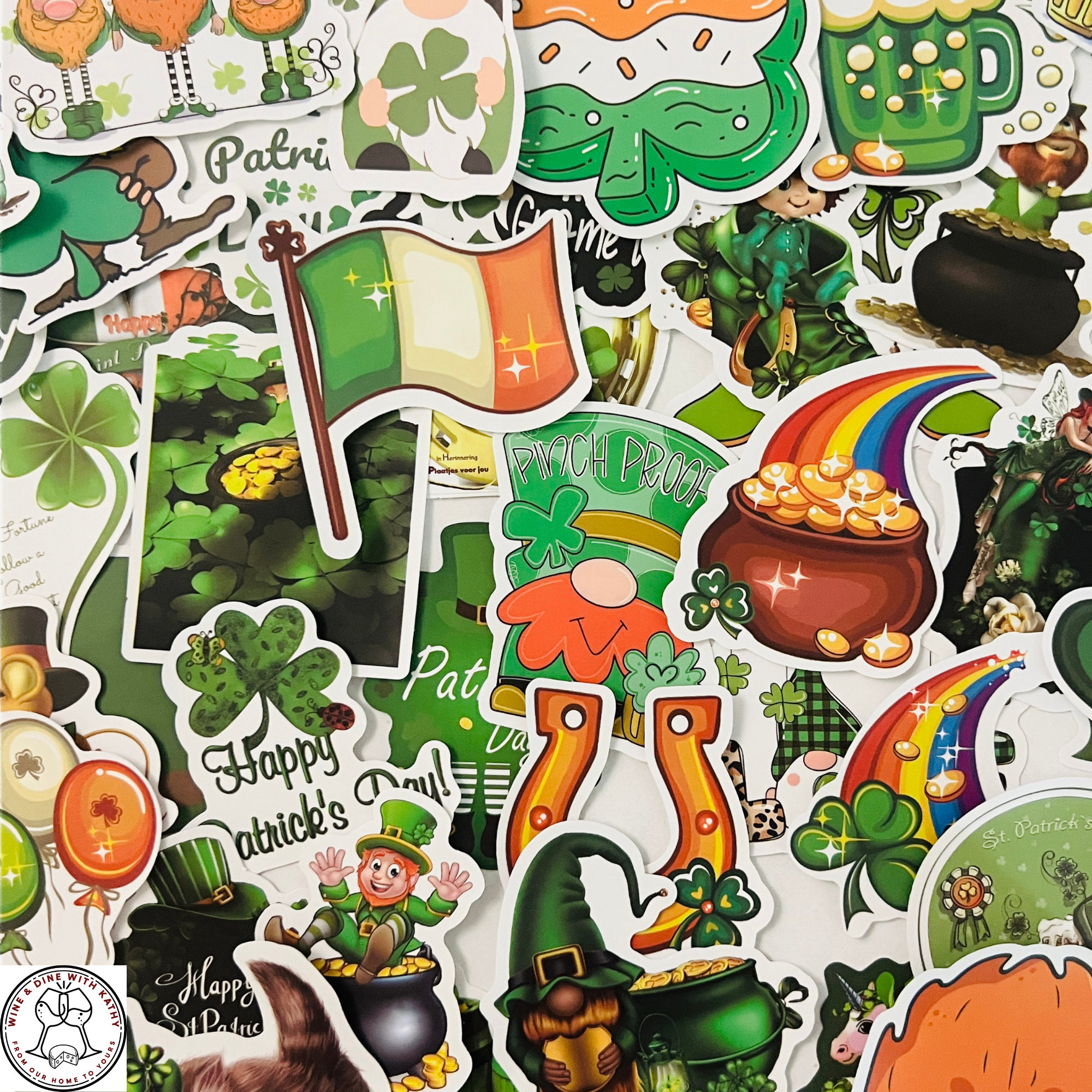 St. Patricks Day Stickers, Irish Stickers, Random Sticker Packs 10/20 ...