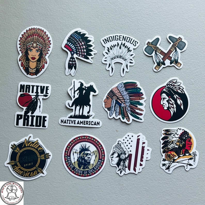 Native American Stickers, Indigenous People, Random Sticker Packs 10/20 ...