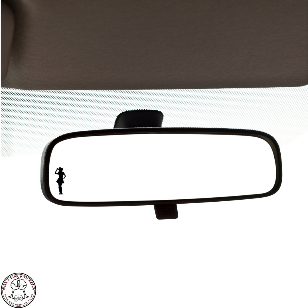 Cowgirl Mini Decal, American Cowgirl, Rearview Mirror Decal, Mini Decal ...