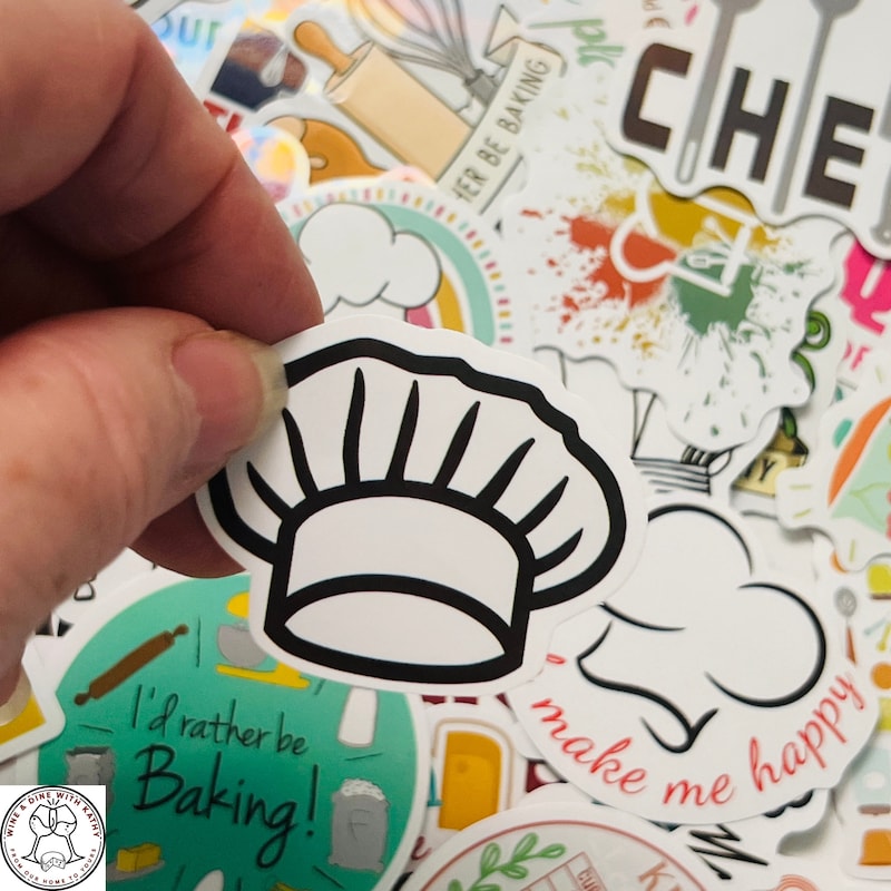 Chef Kitchen Stickers - Etsy