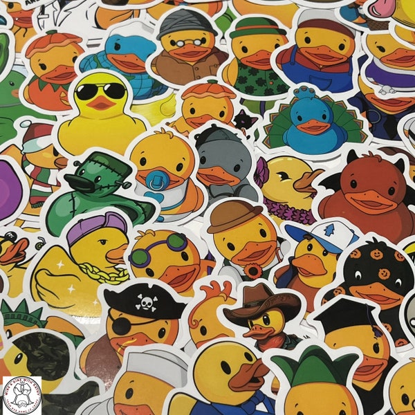 Rubber Duck Sticker - Etsy