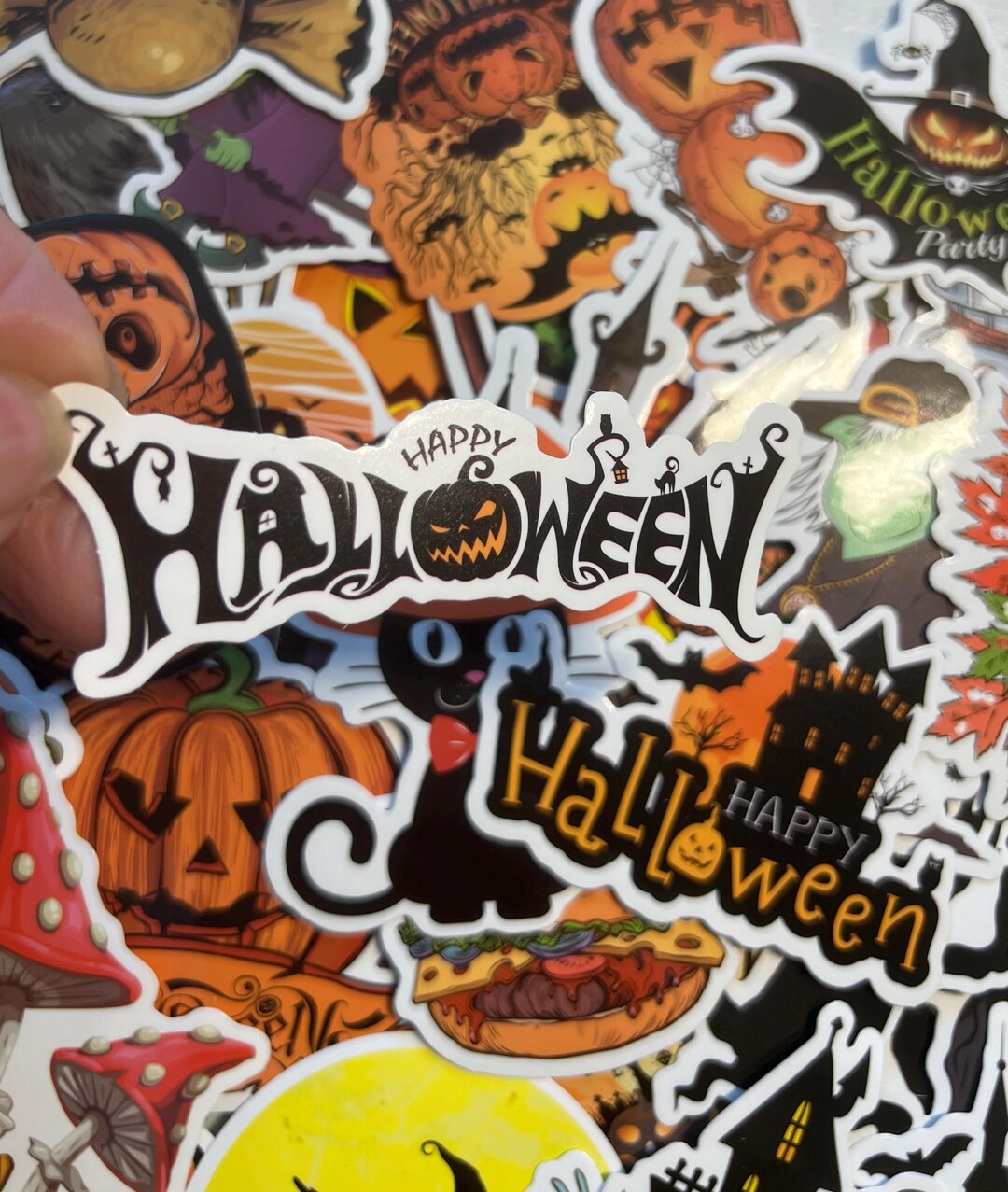 Halloween Party Stickers, Halloween Stickers, Random Sticker Packs 10 ...