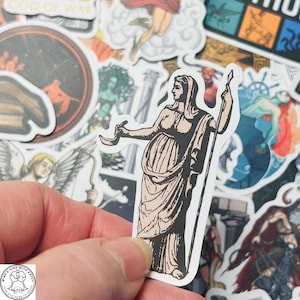 Greek Mythology Stickers, Greek Gods Stickers, Random Sticker Packs 10 ...