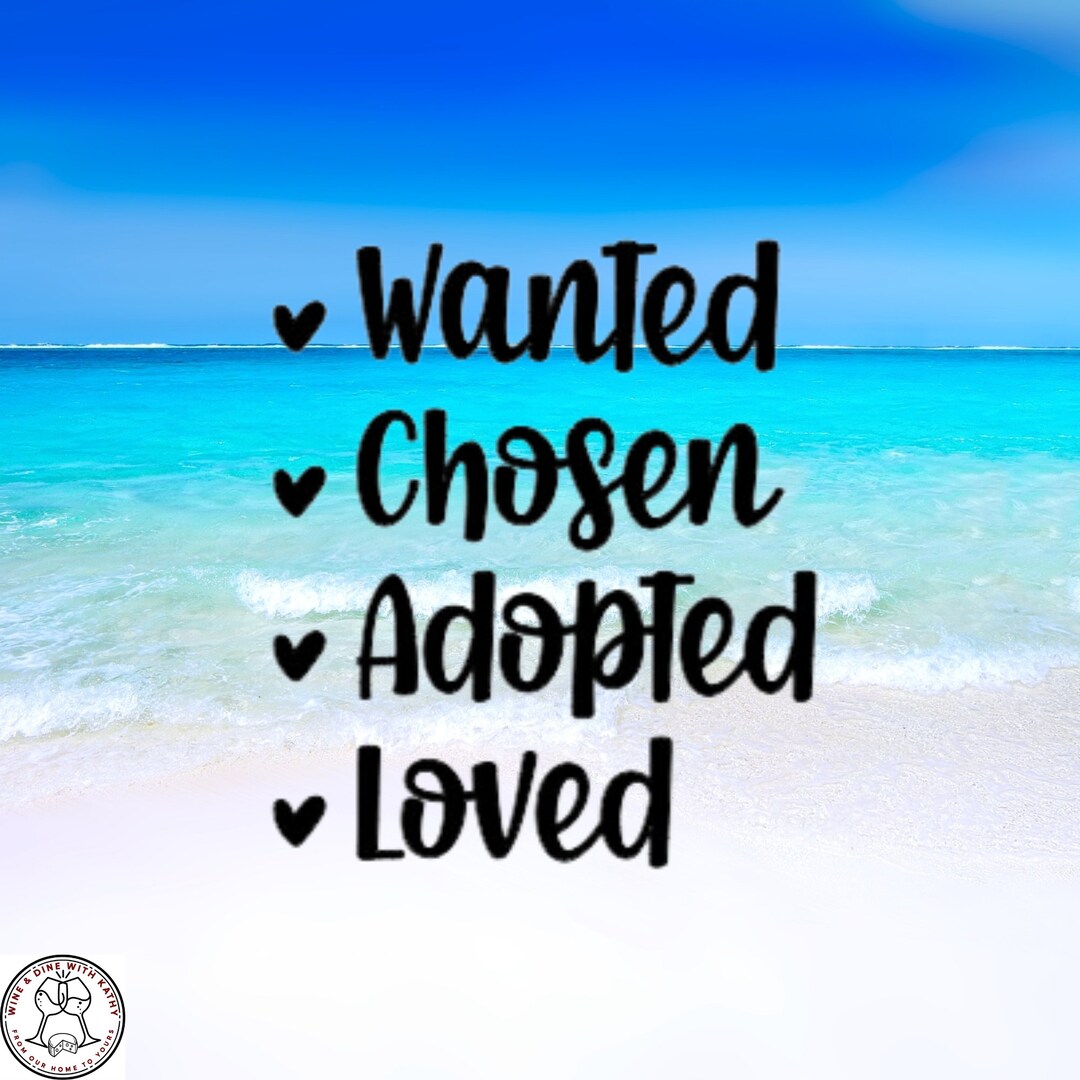 Adoption Decal, Adopt Decal, Adopt Sticker, Car Decal, Wall Decal ...