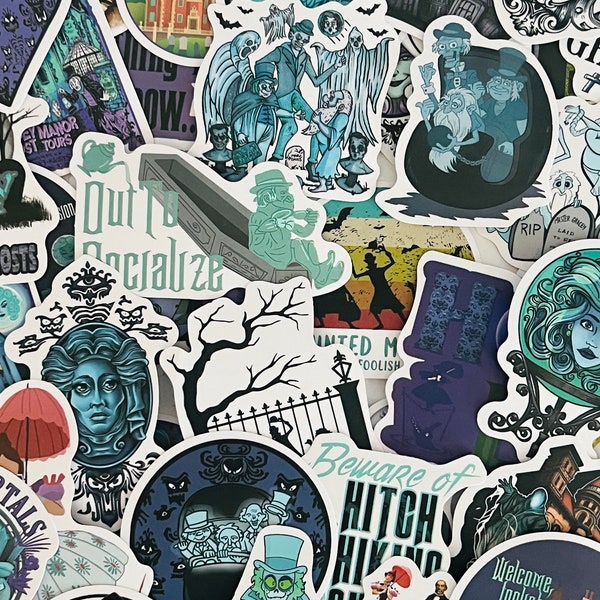 Haunted Mansion Sticker - Etsy