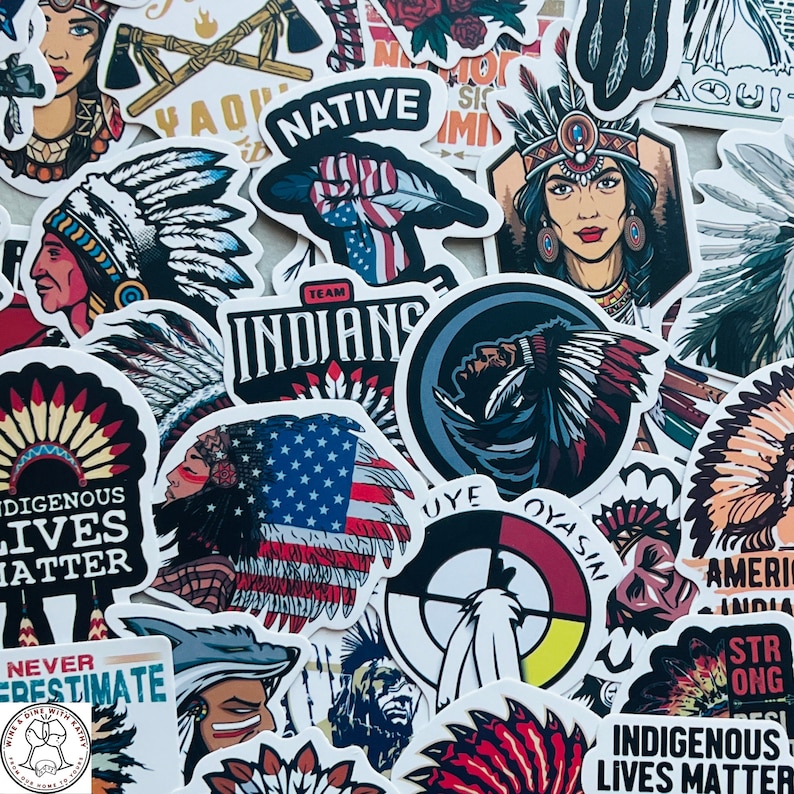 Native American Stickers, Indigenous People, Random Sticker Packs 10/20 ...