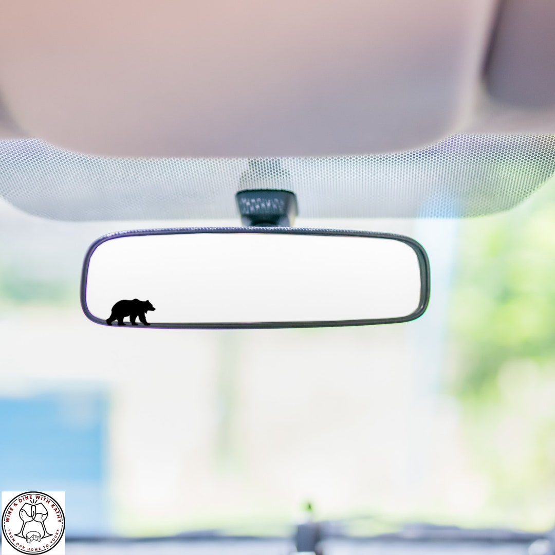 Bear Mini Decal, Mama Bear Mini Decal, Rearview Mirror Decal, Mini ...