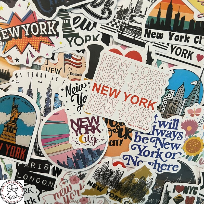 New York Sticker - Etsy