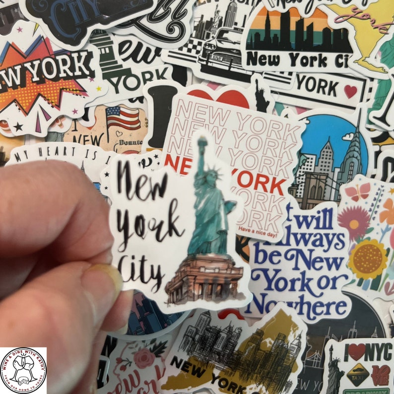 New York New York Stickers, New York Stickers, Random Sticker Packs 10 ...