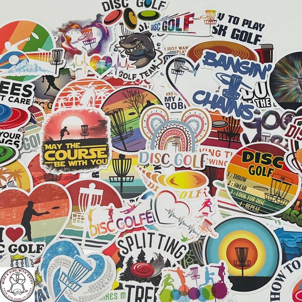 Disc Golf Stickers - Etsy