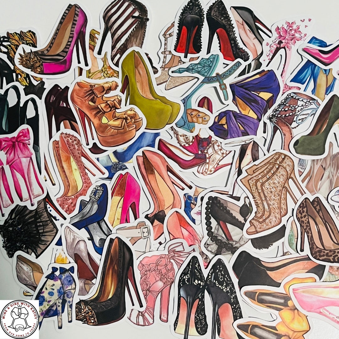 High Heel Sticker, Stilettos, Sexy Heel, Spikes, Random Sticker Packs ...