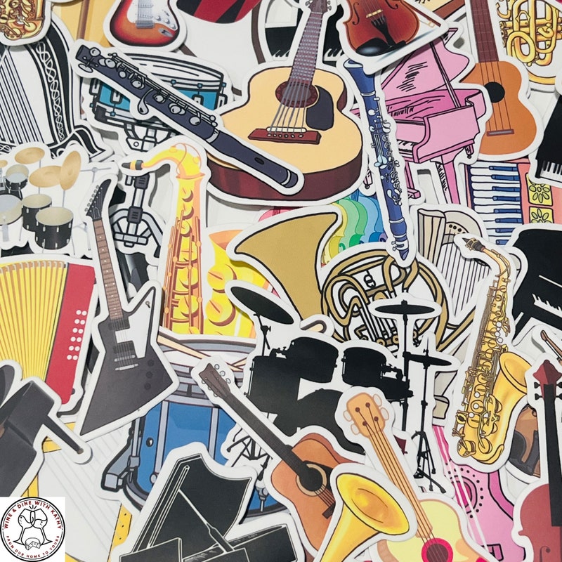 Music Sticker - Etsy