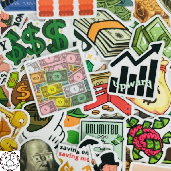 Money Stickers - Etsy