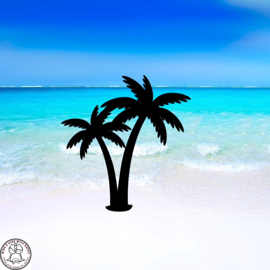 Palm Tree Decal, Palm Tree Sticker, Car Decal, Wall Decal, Indoor ...