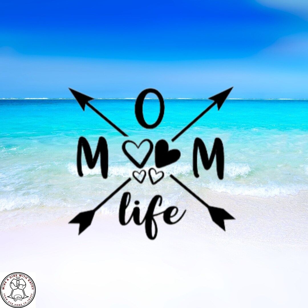 Mom Life Decal, Mom Decal, Mother Decal, Car Decal, Wall Decal, Indoor ...